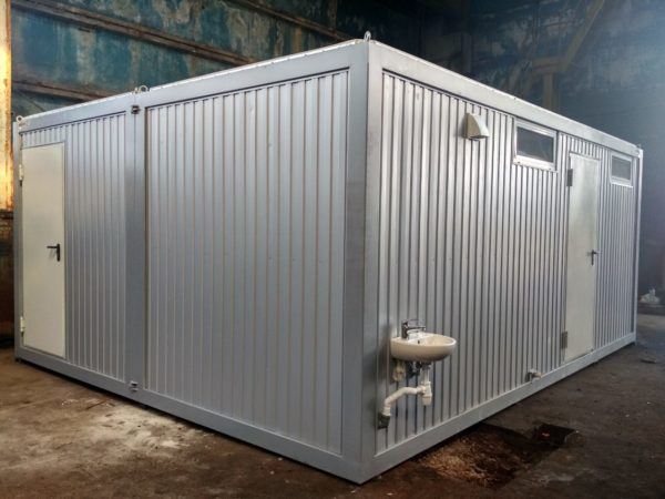 Модульна роздягальня 29 м2 | Modulex